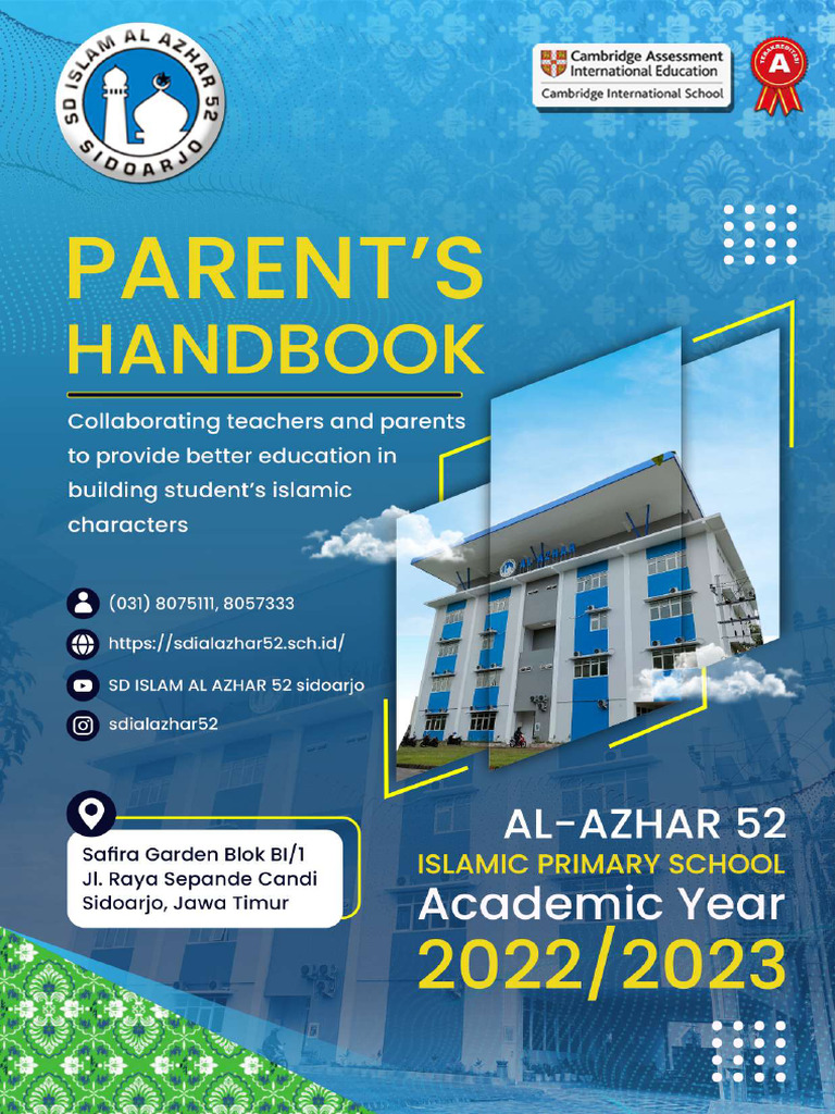 Parent S Handbook 2022 Pdf
