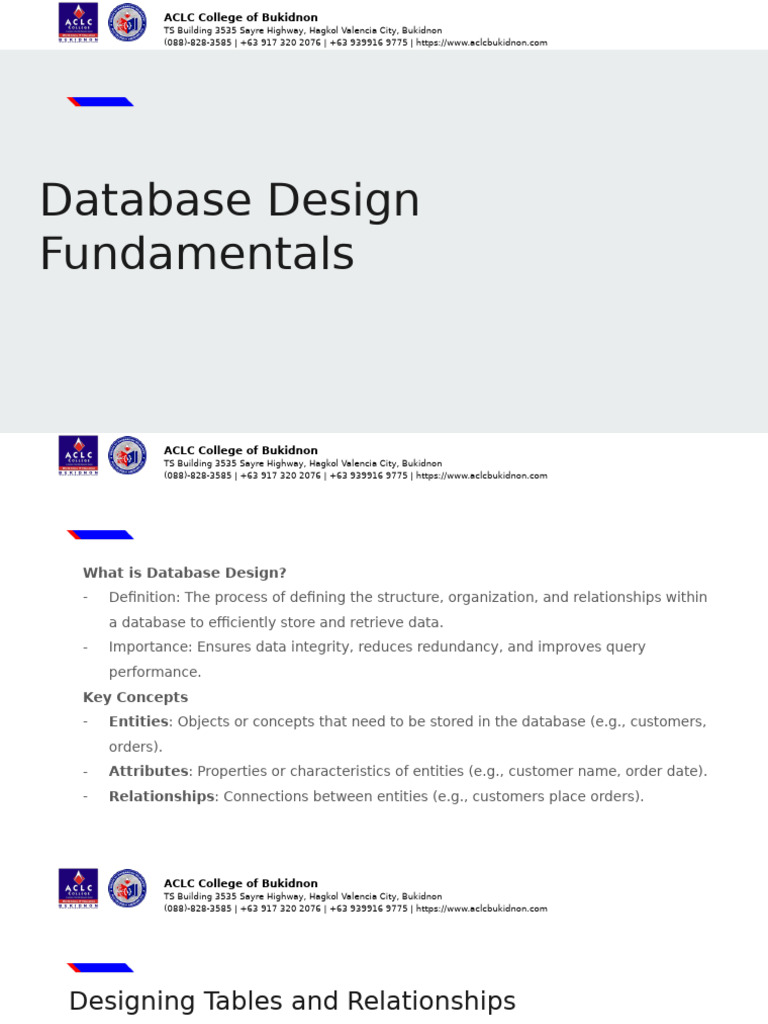 Database Design Fundamentals | PDF