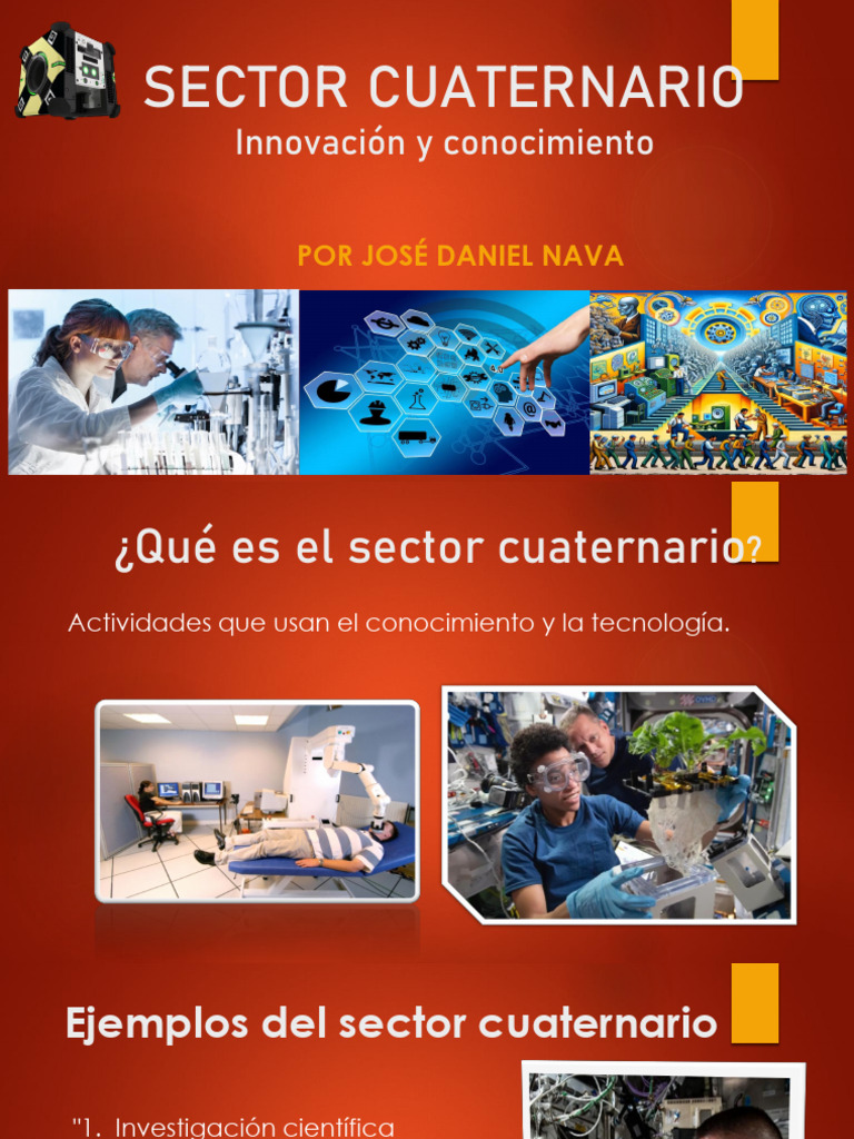 Sector Cuaternario Presentacion Jose Daniel | PDF