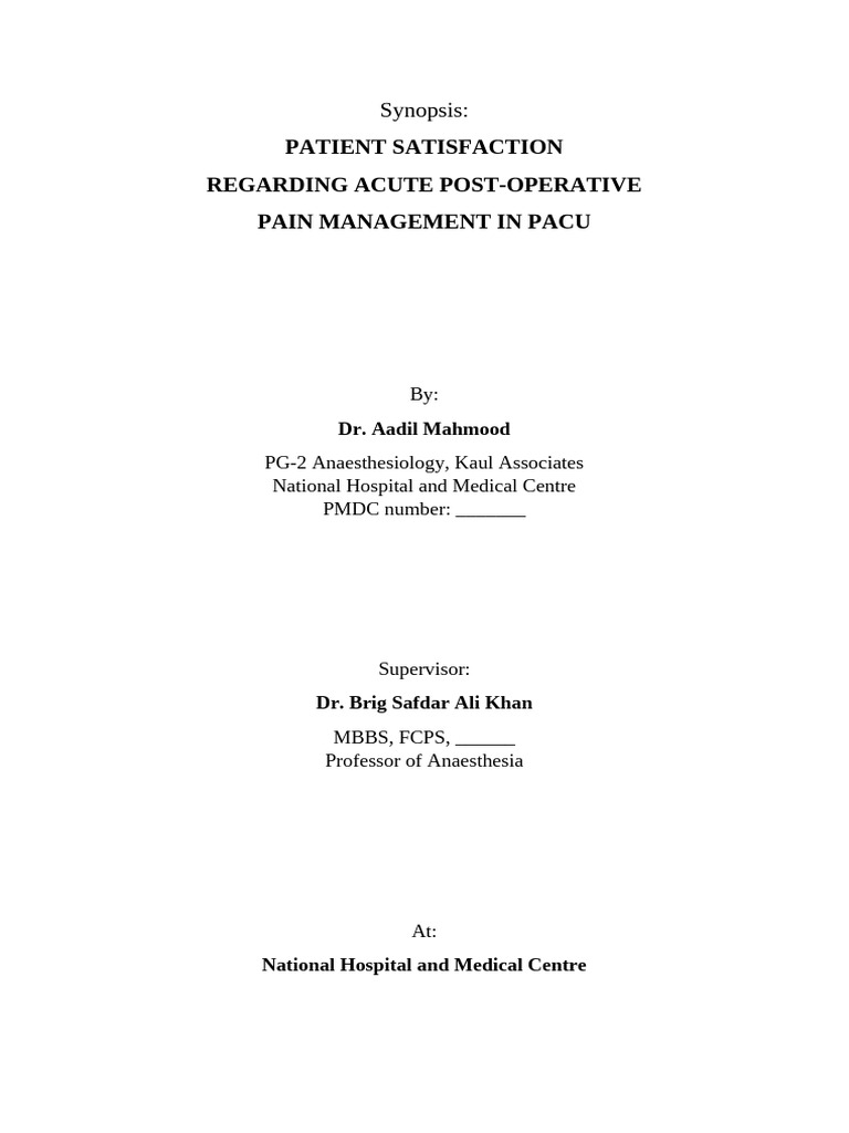 synopsis Final | PDF