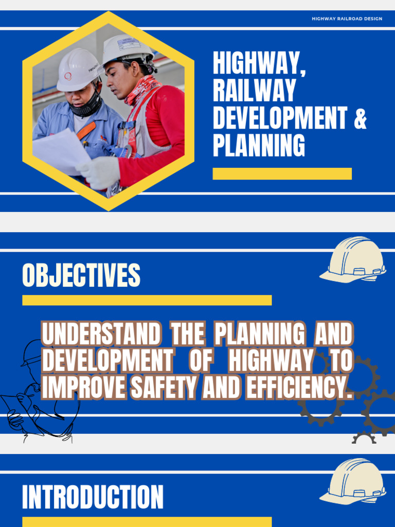 Highway Railway Development and Planning by Group 1 | PDF