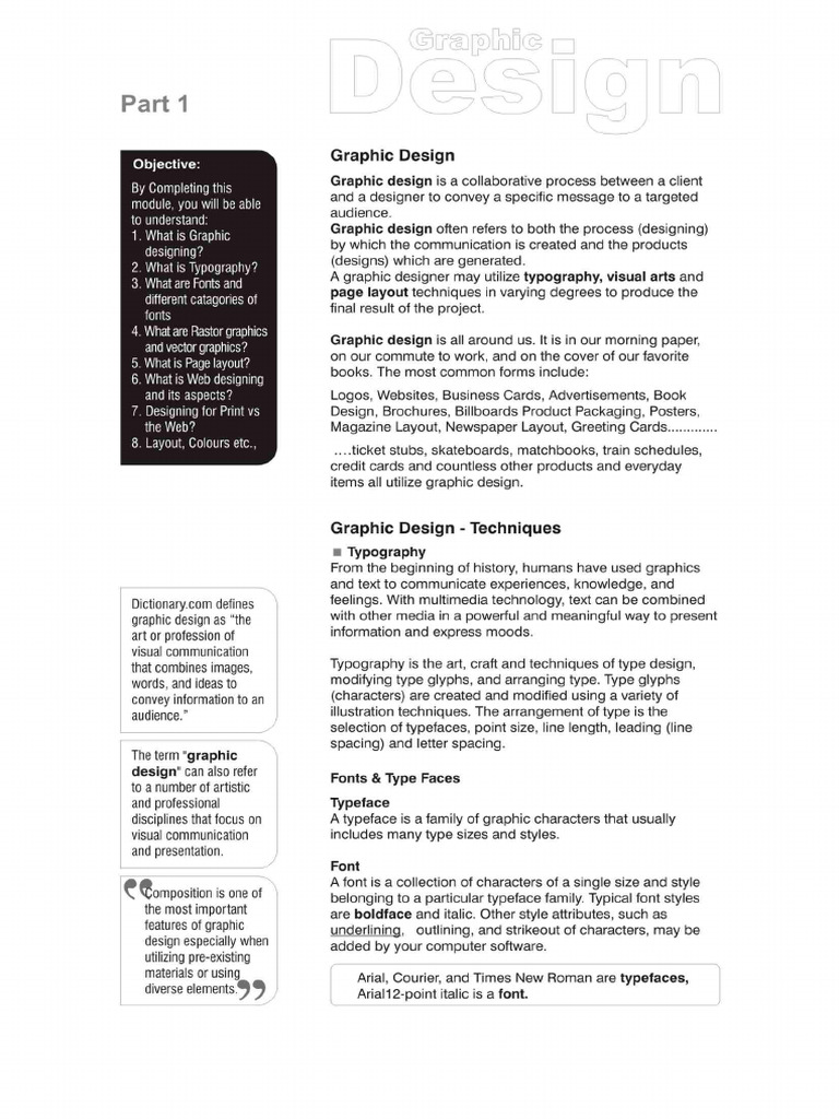 Graphic Design And Its Techniques Pdf