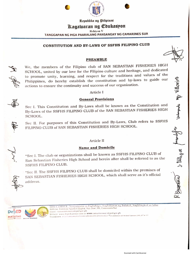 CBL - Filipino Club | PDF