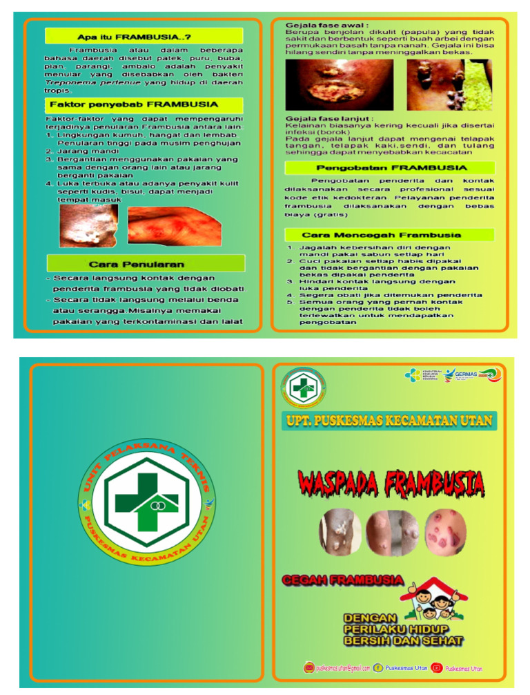 Leflet Frambusia | PDF