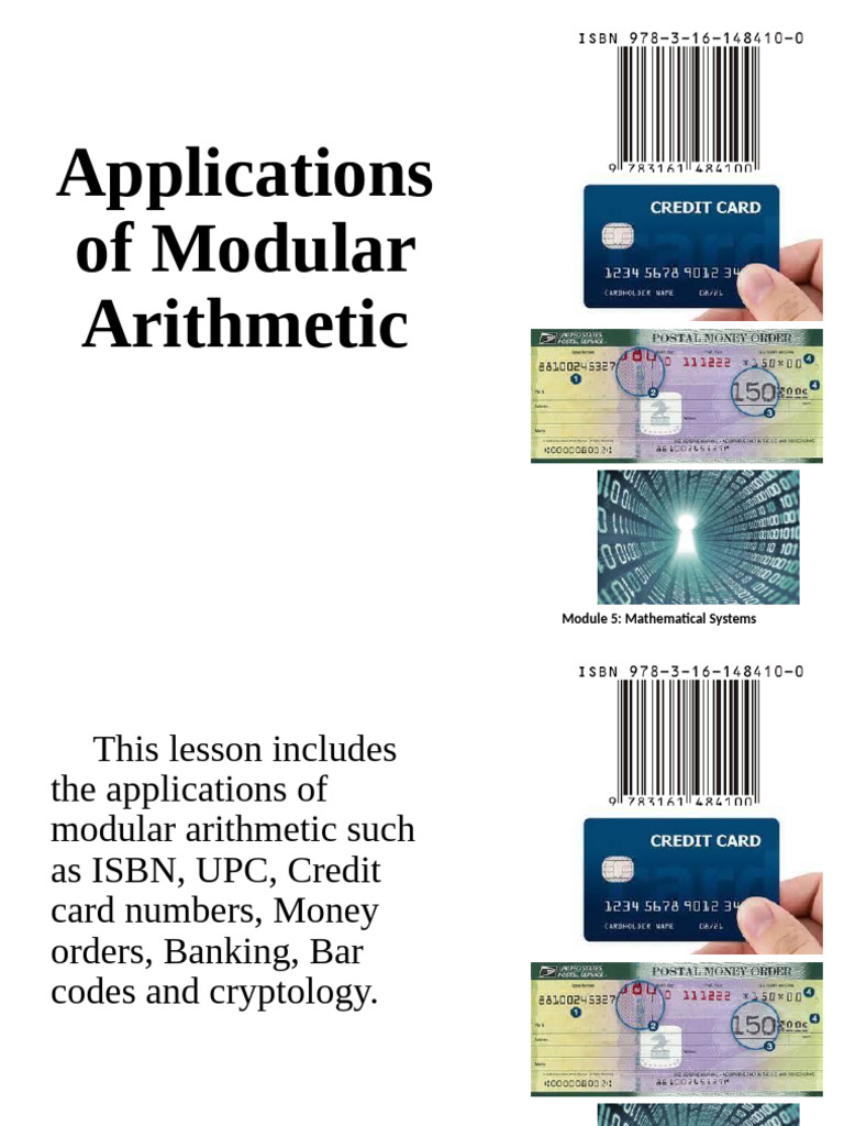 Applications of Modular Arithmetic | PDF