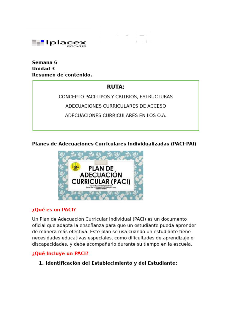 PACI | PDF