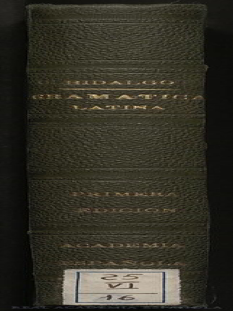 Gramatica Latina | PDF