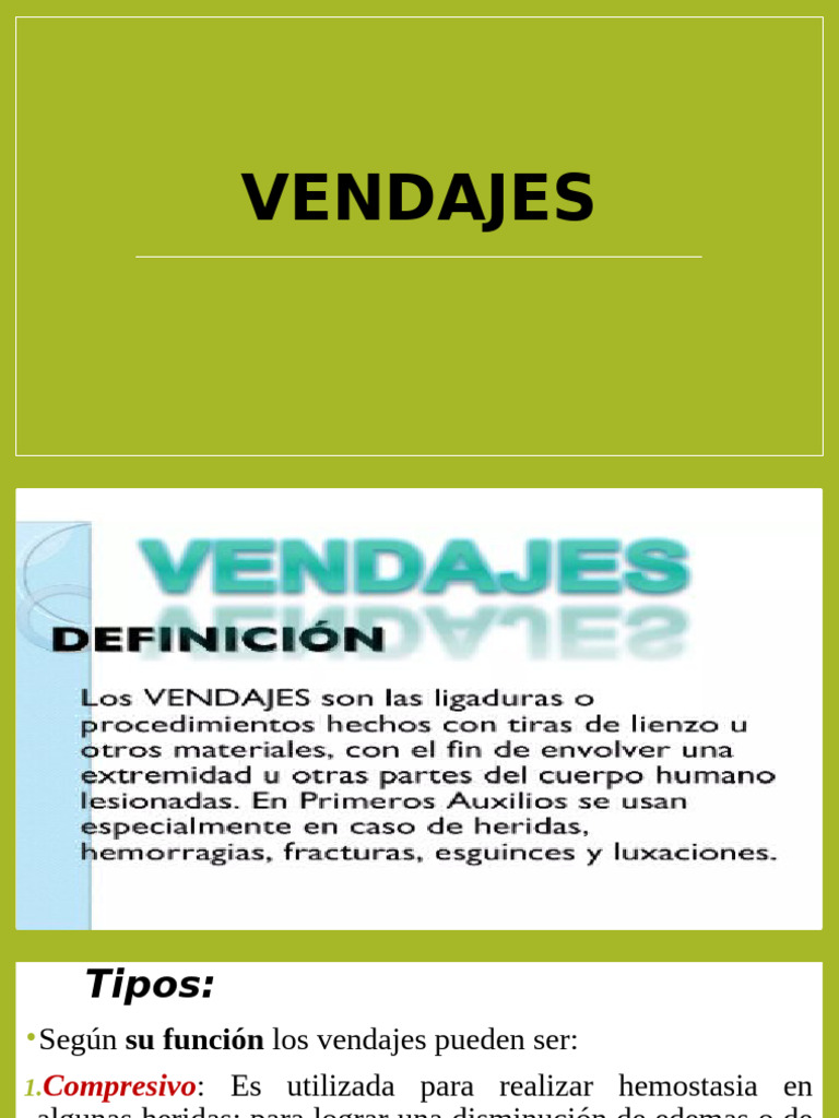 5 - Vendaje | PDF