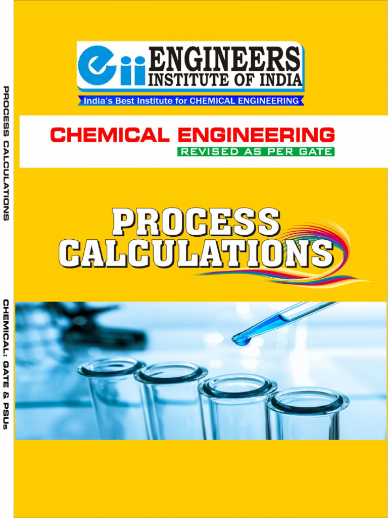 GATE Chemical Process Calculations-PC | PDF