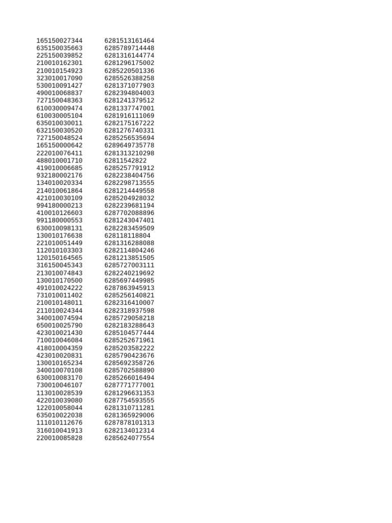 WhatsApp Numbers | PDF
