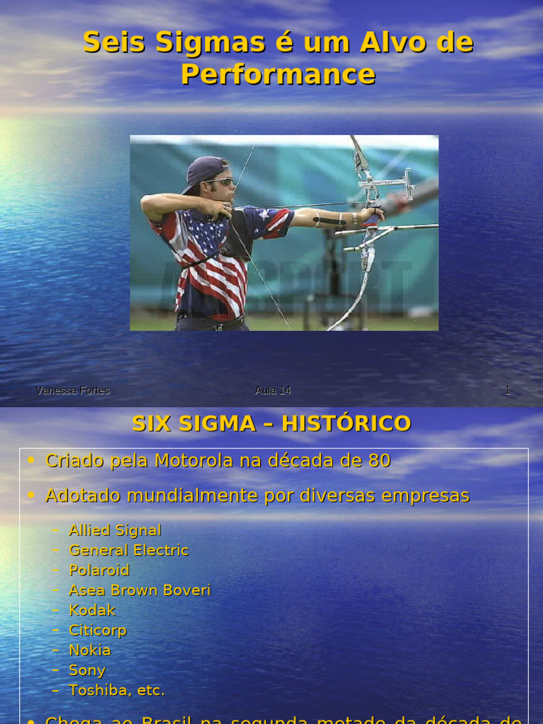Aula14 - Seis Sigmas | PDF