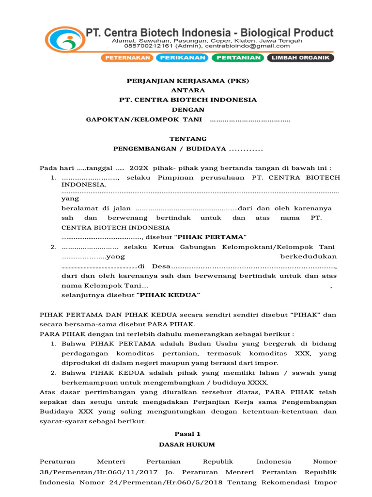 Sop Demplot Template | PDF