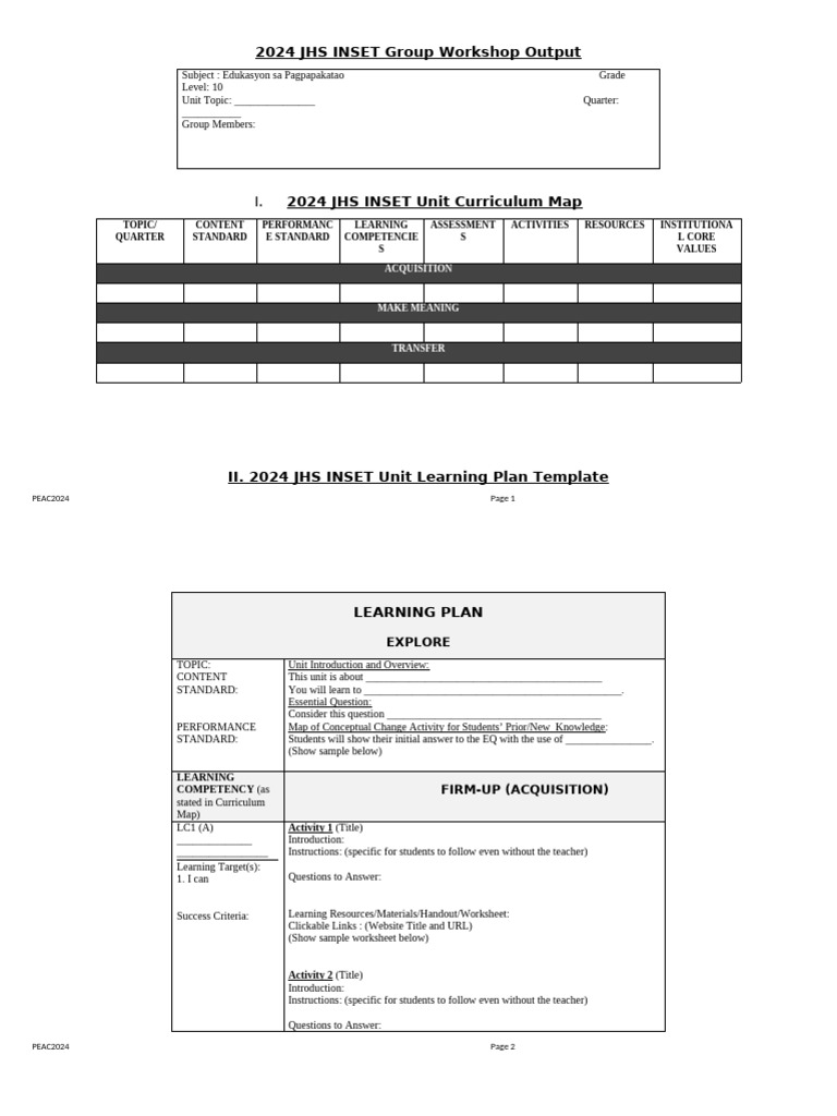 S8.2 CMap & Learning Plan Template | PDF | Creativity | Computers