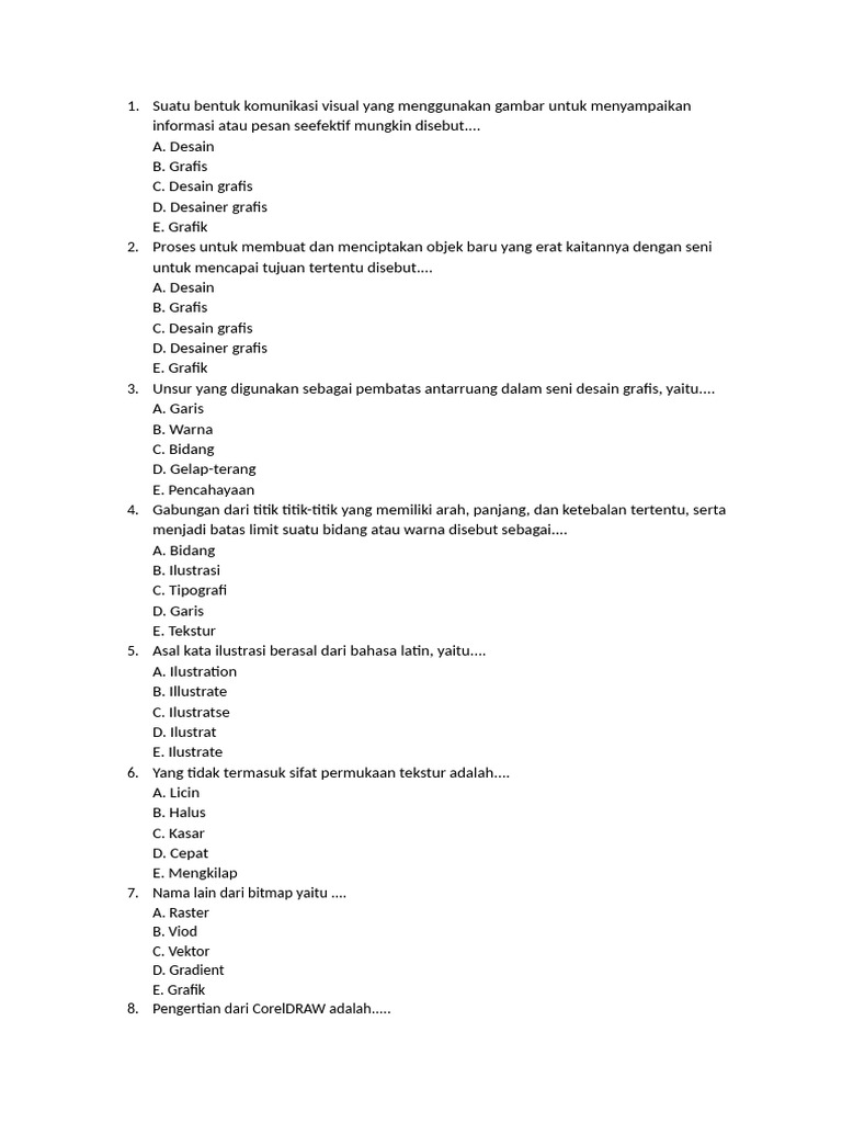 Soal DDG 2324-Fix | PDF