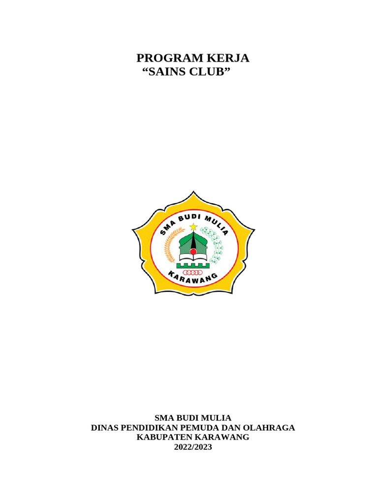 Program Sains Club | PDF
