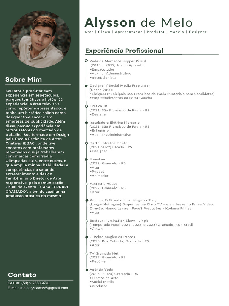 CV - Alysson Melo | PDF