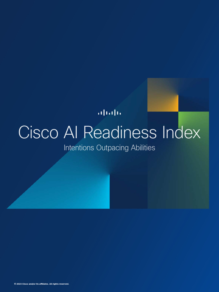 Cisco Global Ai Readiness Index | PDF
