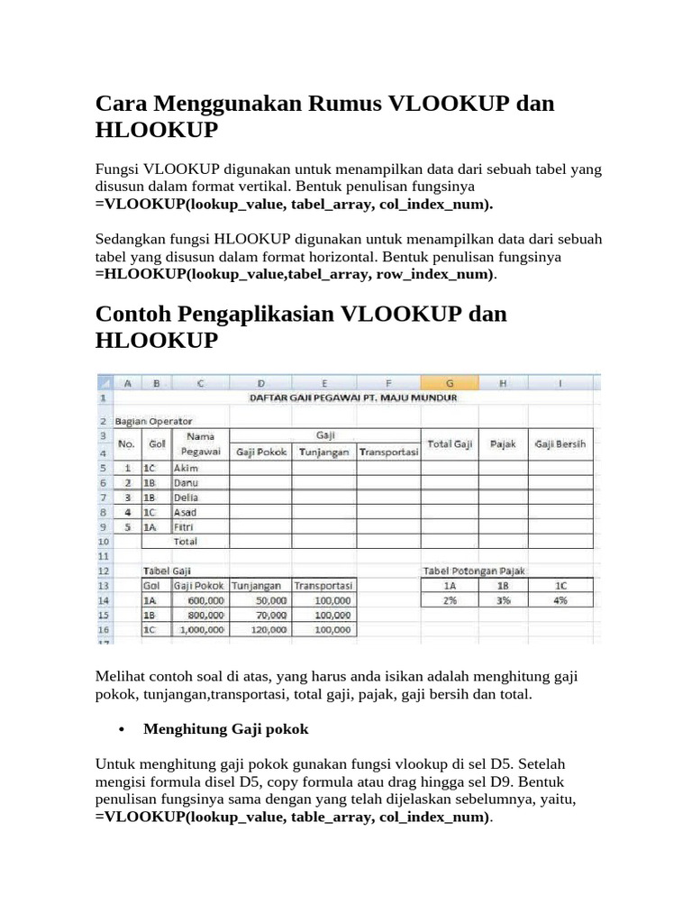 Vlokup | PDF