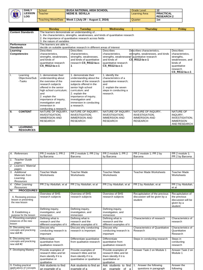 PR2 DLL - Week 1 | PDF