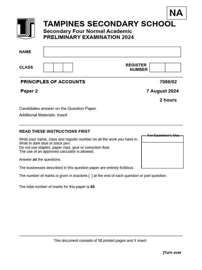 4NA Prelims Paper 2 2024 | PDF