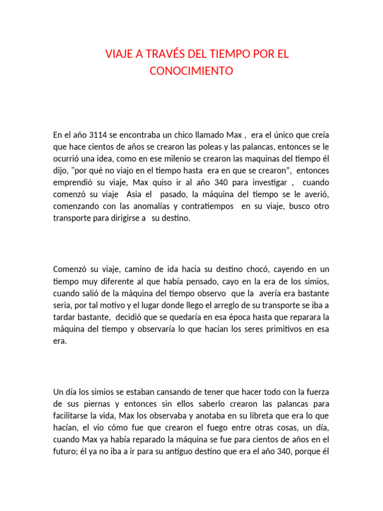 Cuento Joseph Tecnologia | PDF