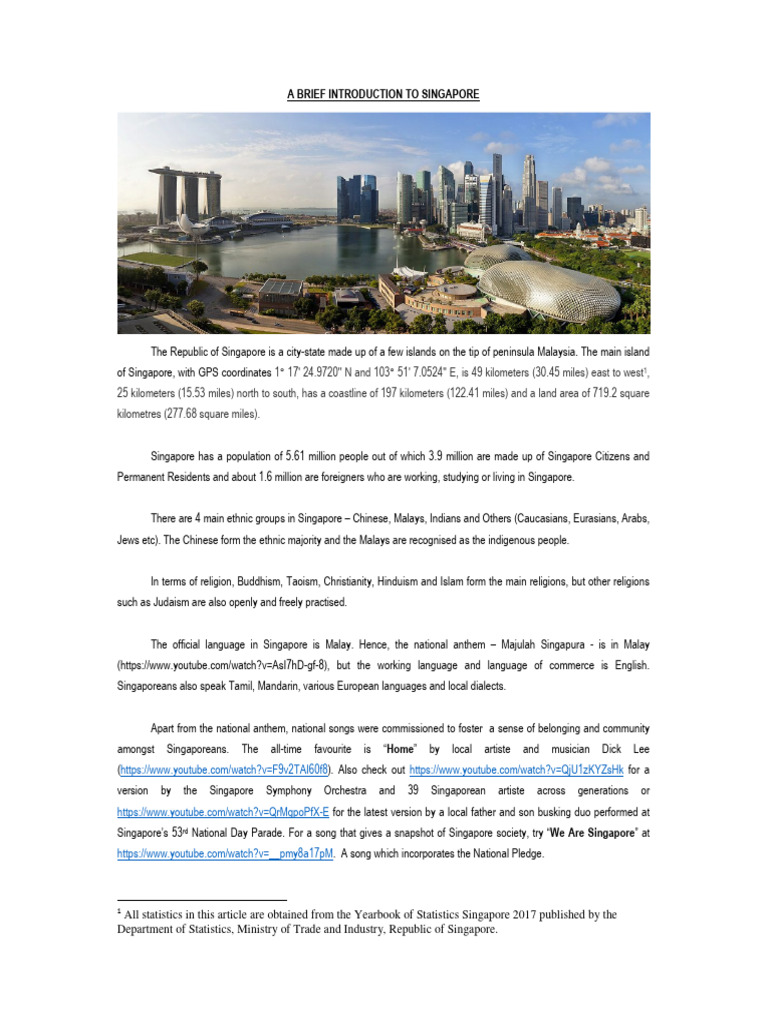 A-Brief-Introduction-to-Singapore | PDF