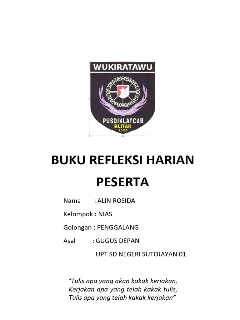 REFLEKSI - ALIN ROSIDA - Hari Ke 3 | PDF
