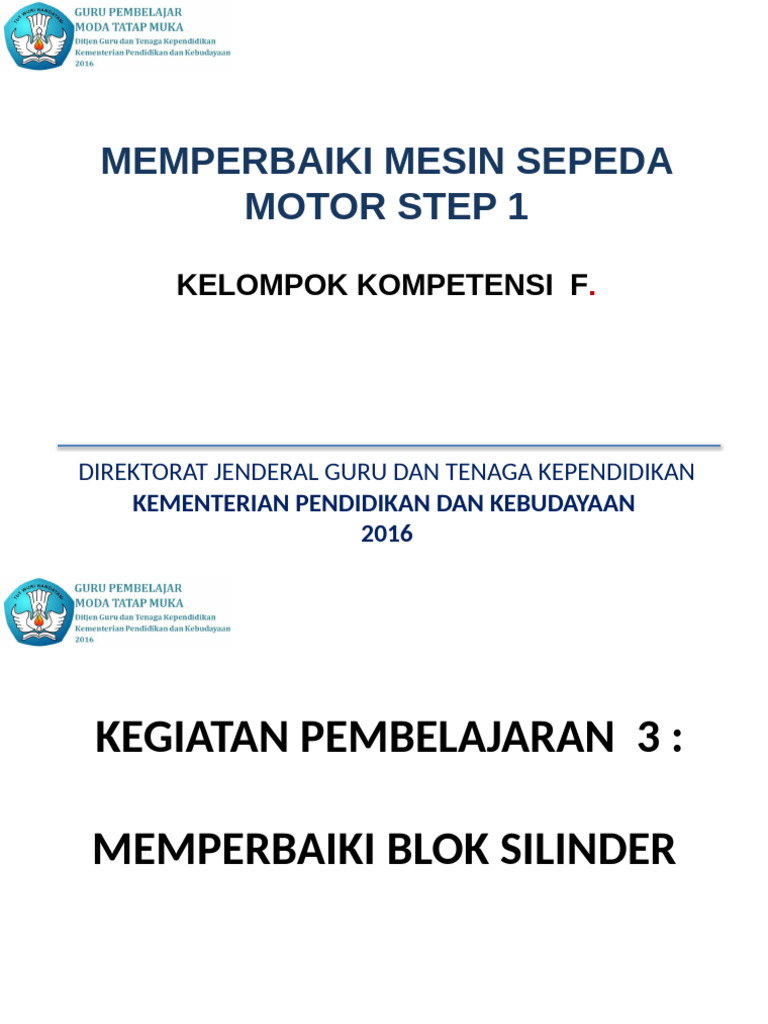 3 PPT Memperbaiki Blok Sil SPD MTR | PDF