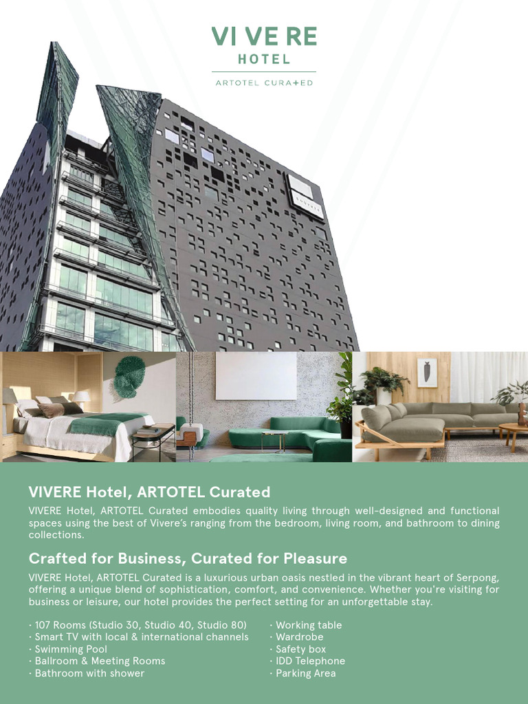 Vivere Hotel Fun Fact (Flyer A5) - 2 | PDF