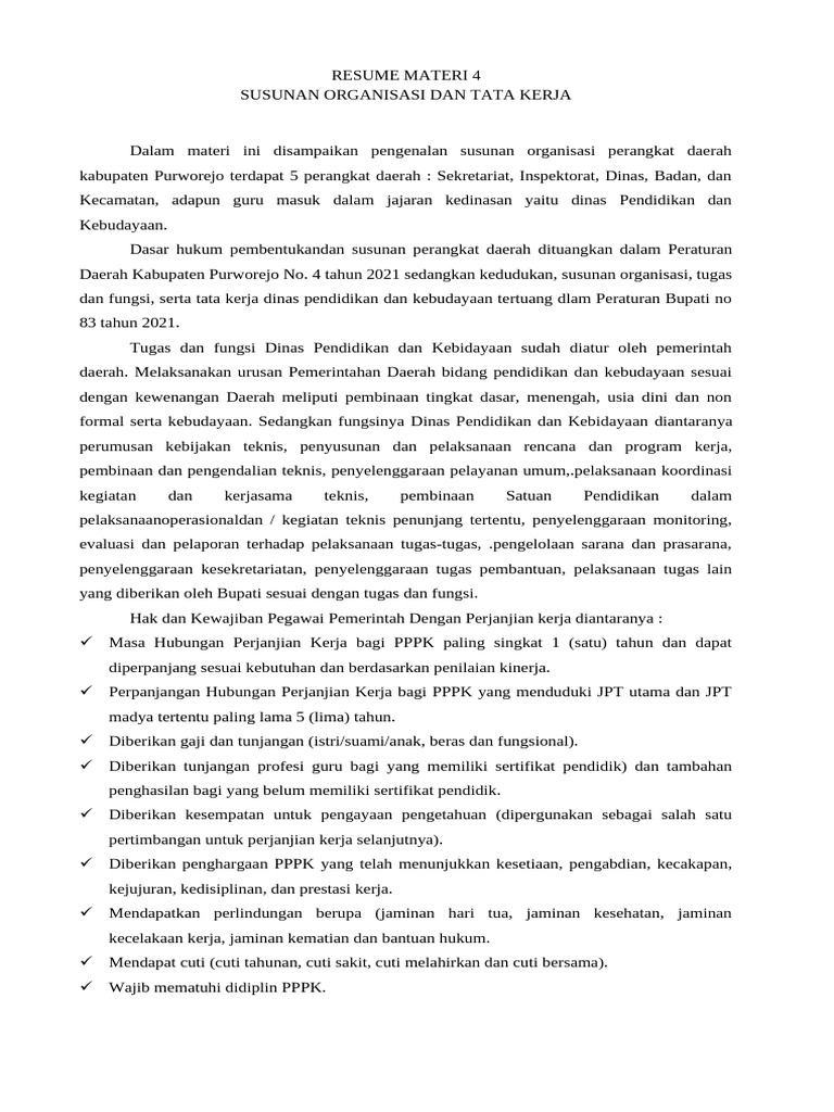 Resume Materi 4 | PDF