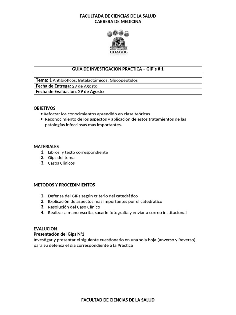 GIP #1 Caso | PDF