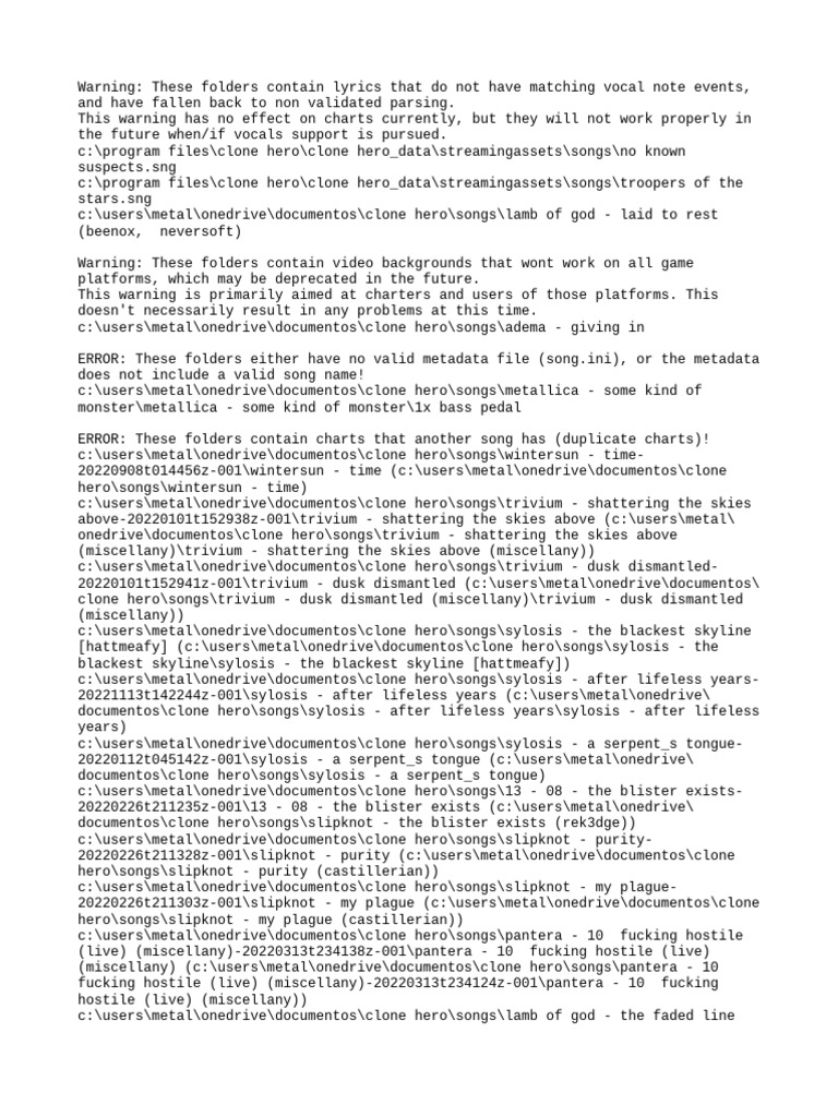 Badsongs | PDF