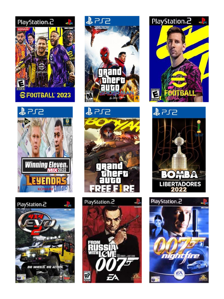 Juegos de PS2 Parte 1 | PDF