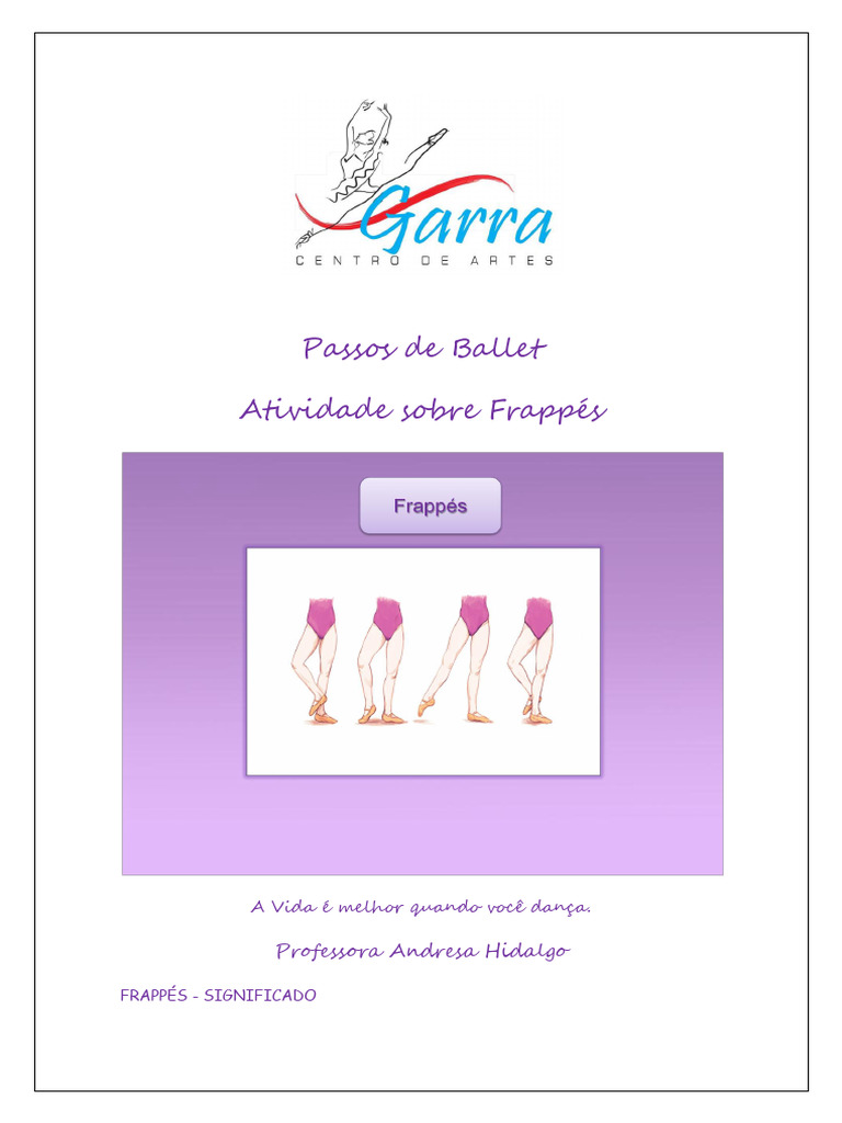Passos de Ballet - Frappé Grau 8 Ativ 11 | PDF