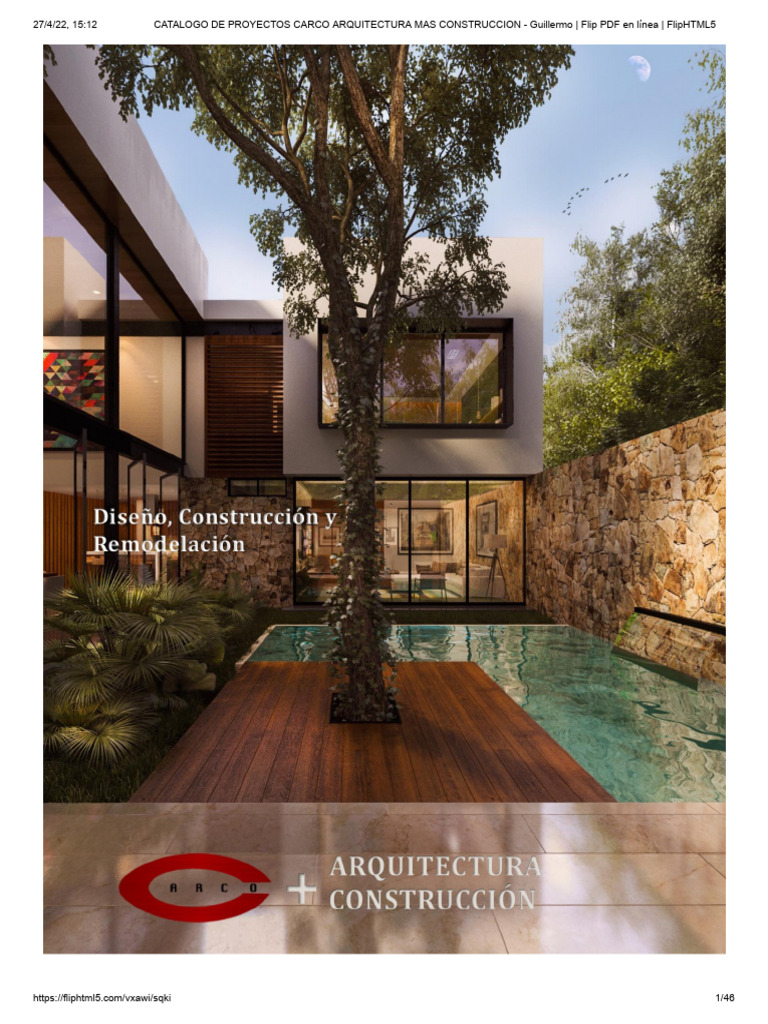 CATALOGO DE PROYECTOS CARCO ARQUITECTURA MAS CONSTRUCCION - Guillermo ...