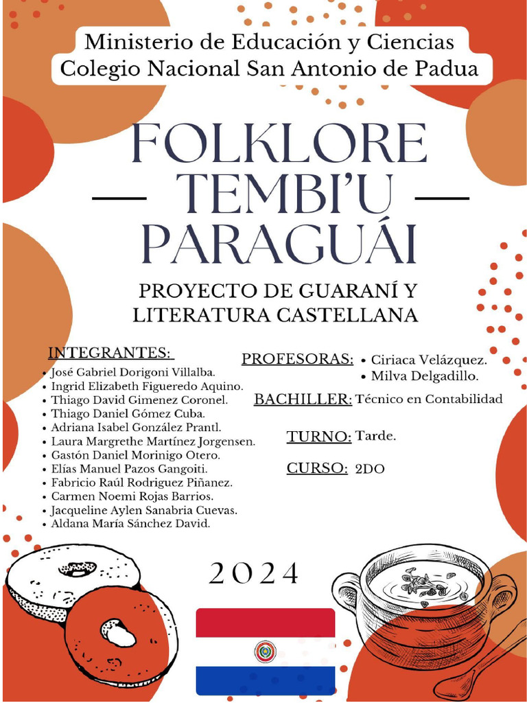 Proyecto de Guaraní - Folklore-1 | PDF | Tradición oral | Folklore