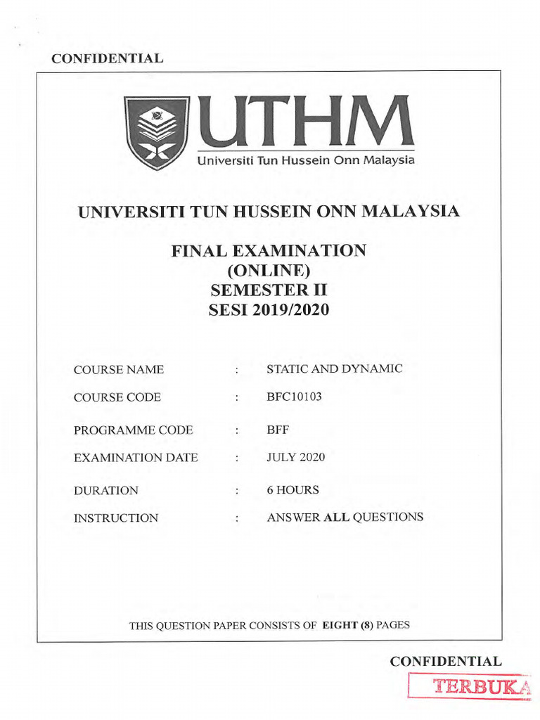 s2.2020 Static and Dynamic BFC 10103-1 | PDF
