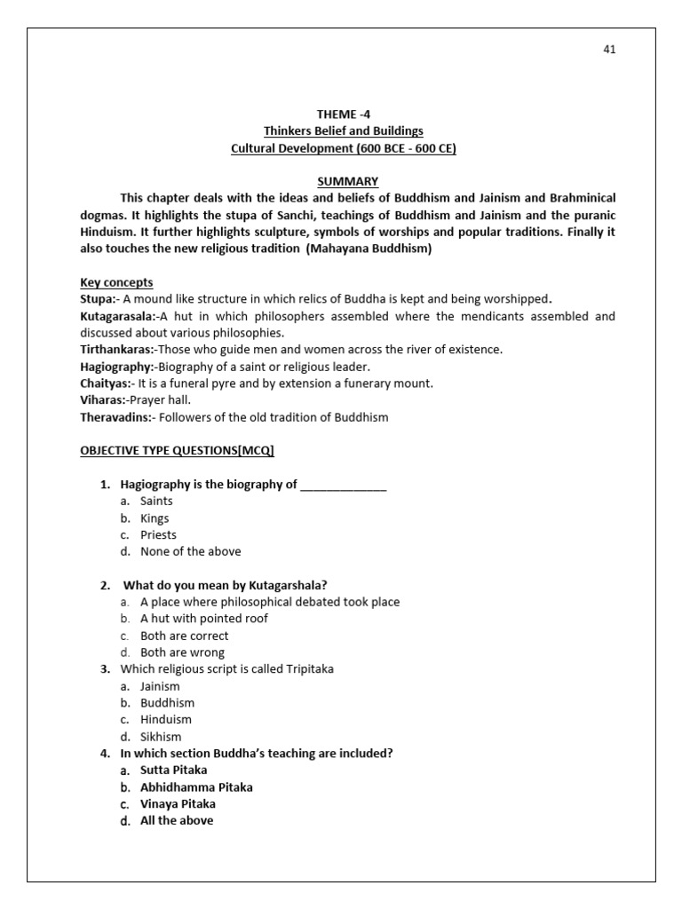 Class 12 History - CH 4 | PDF