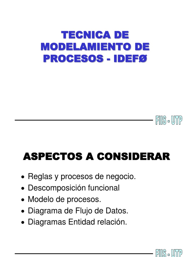 IDEF0 | PDF | Software | Procesos de negocio