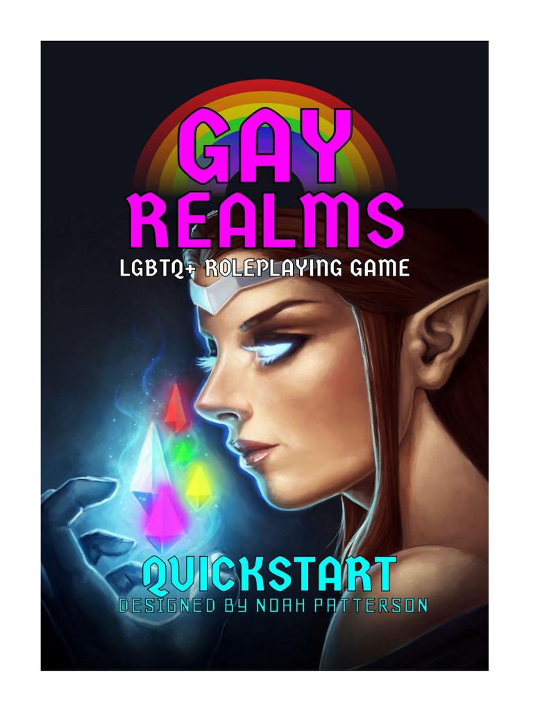 Gay_Realms_(LGBTQ_Roleplaying_Game)(Quickstart_1.2) | PDF