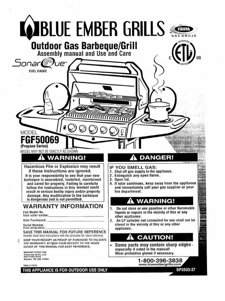 BBQ Instructions | PDF