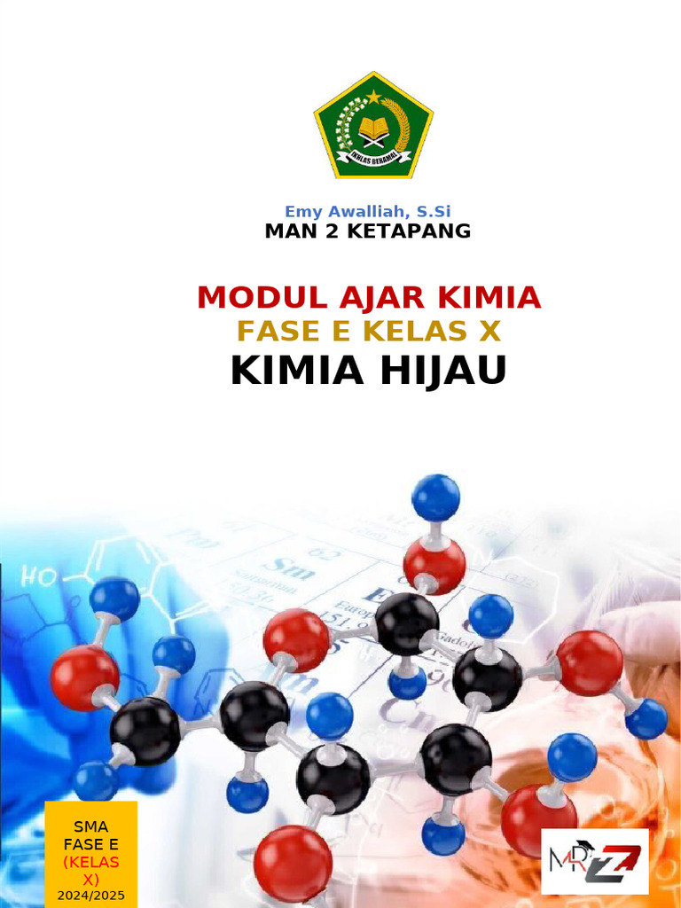 Modul Kimia Fase E Kelas X TH 24 - E10.6 Kimia Hijau | PDF