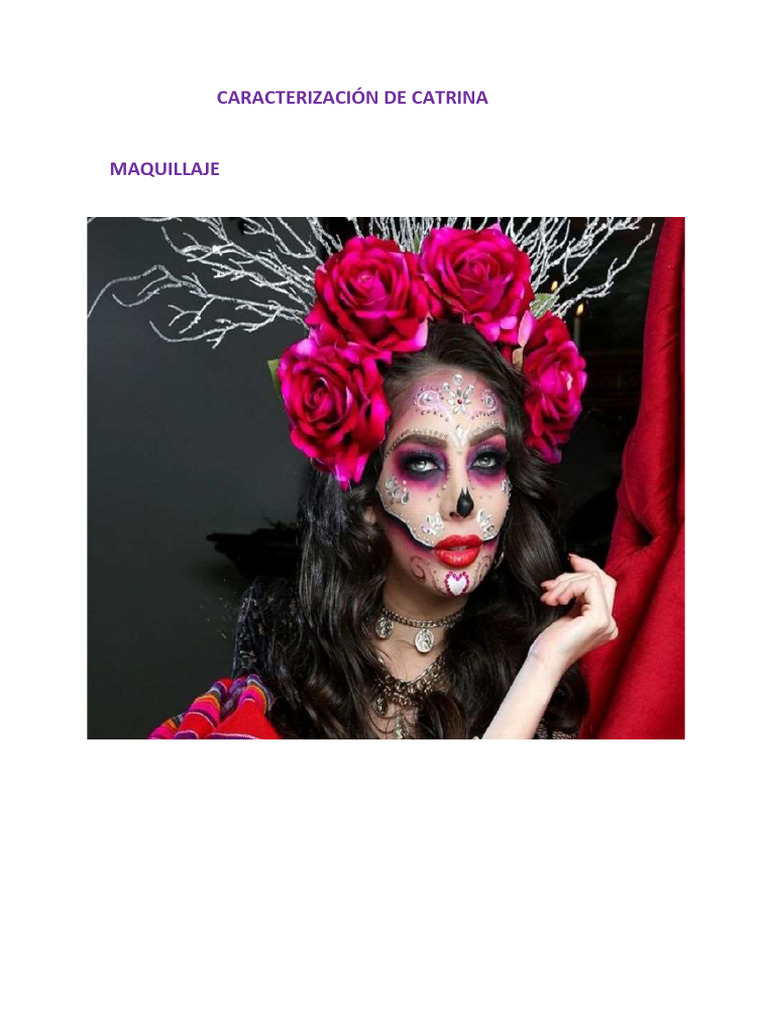 Caracterización de Catrina | PDF