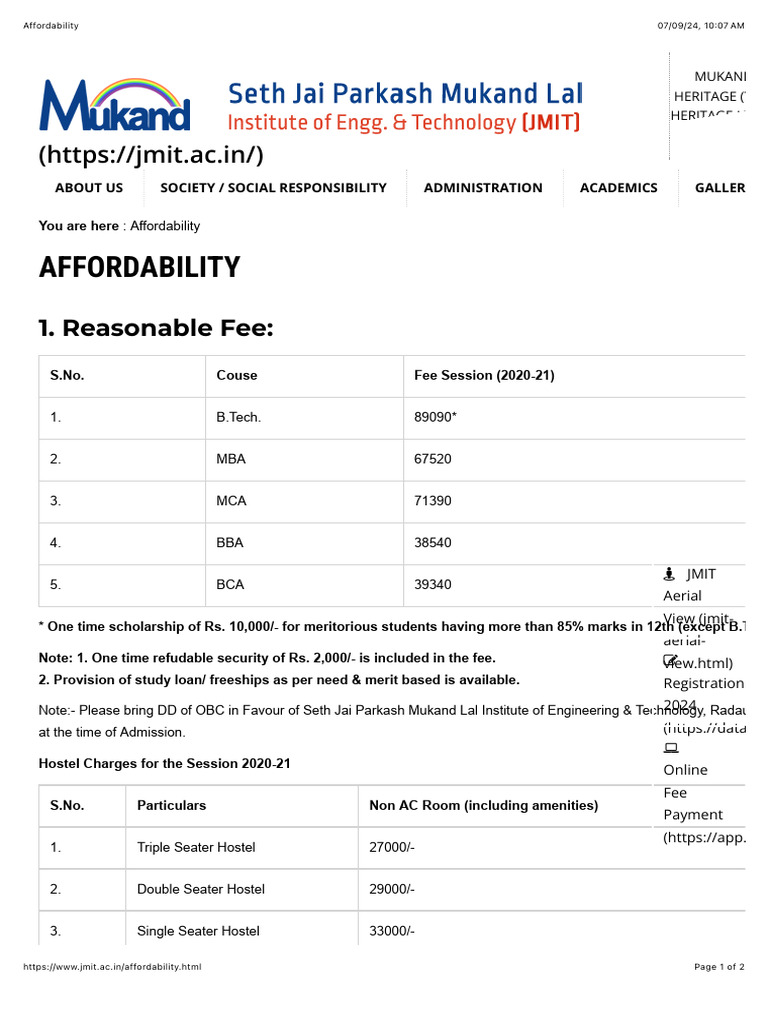 Affordability | PDF