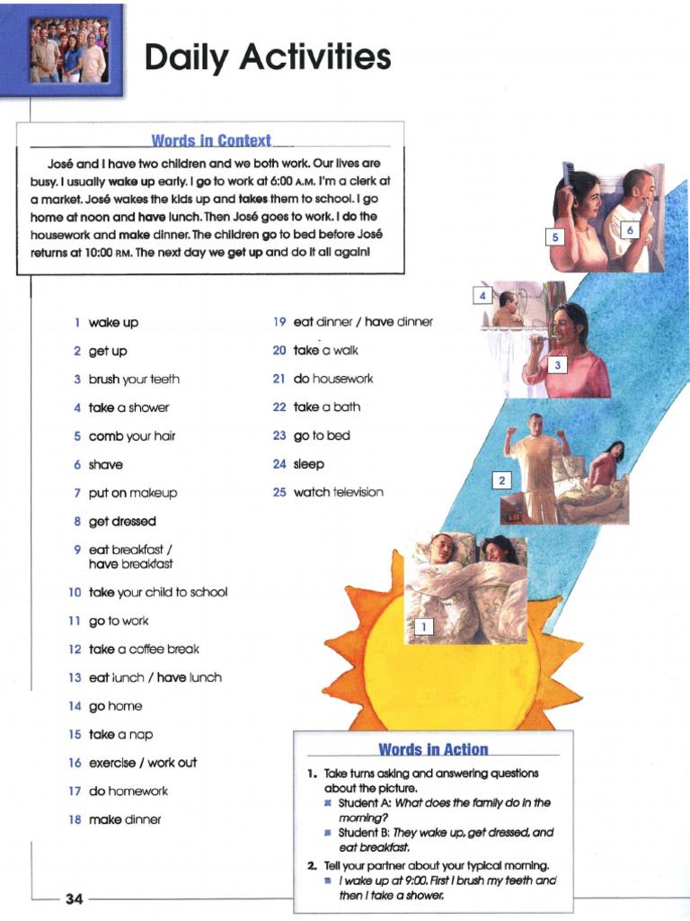 Daily Activities | PDF