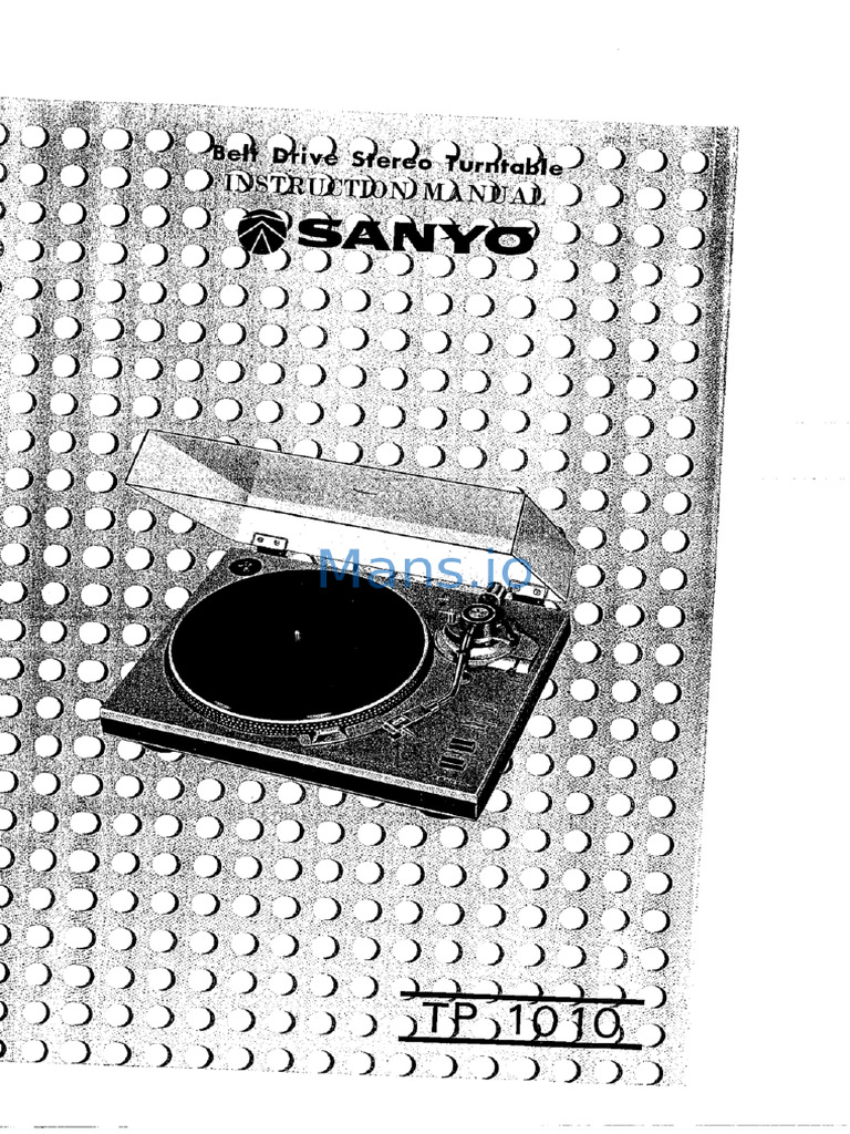 Sanyo Manual | PDF