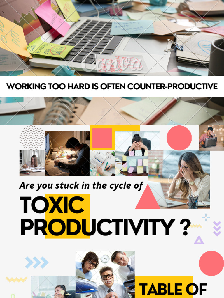 Toxic Productivity | PDF