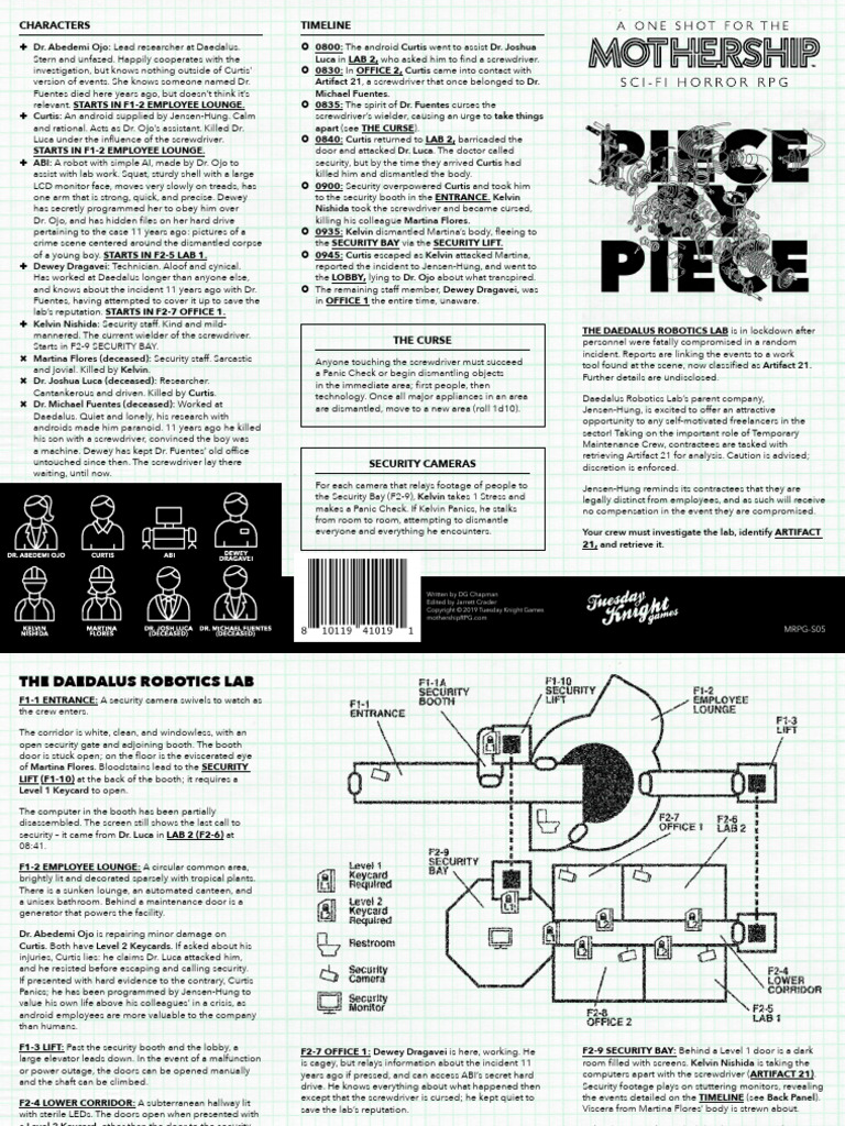 Mothership - Piece by Piece v1.1 | PDF