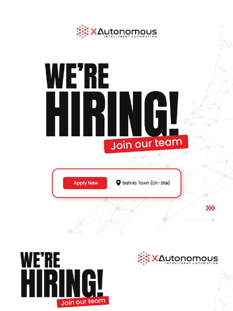 WE ArE HIRING! | PDF