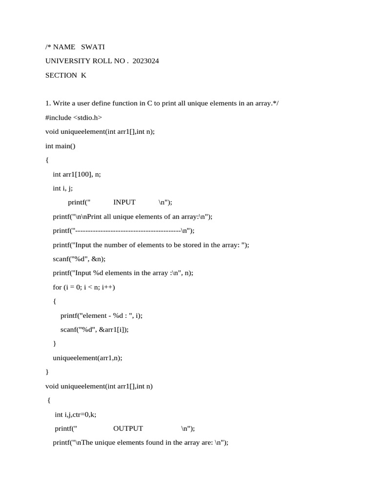 SWATI Termwork | PDF